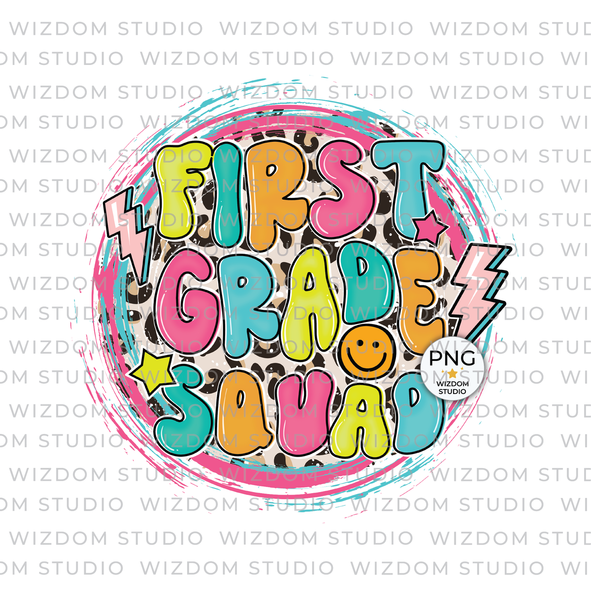 First Grade Squad PNG Image – Wizdom Studio