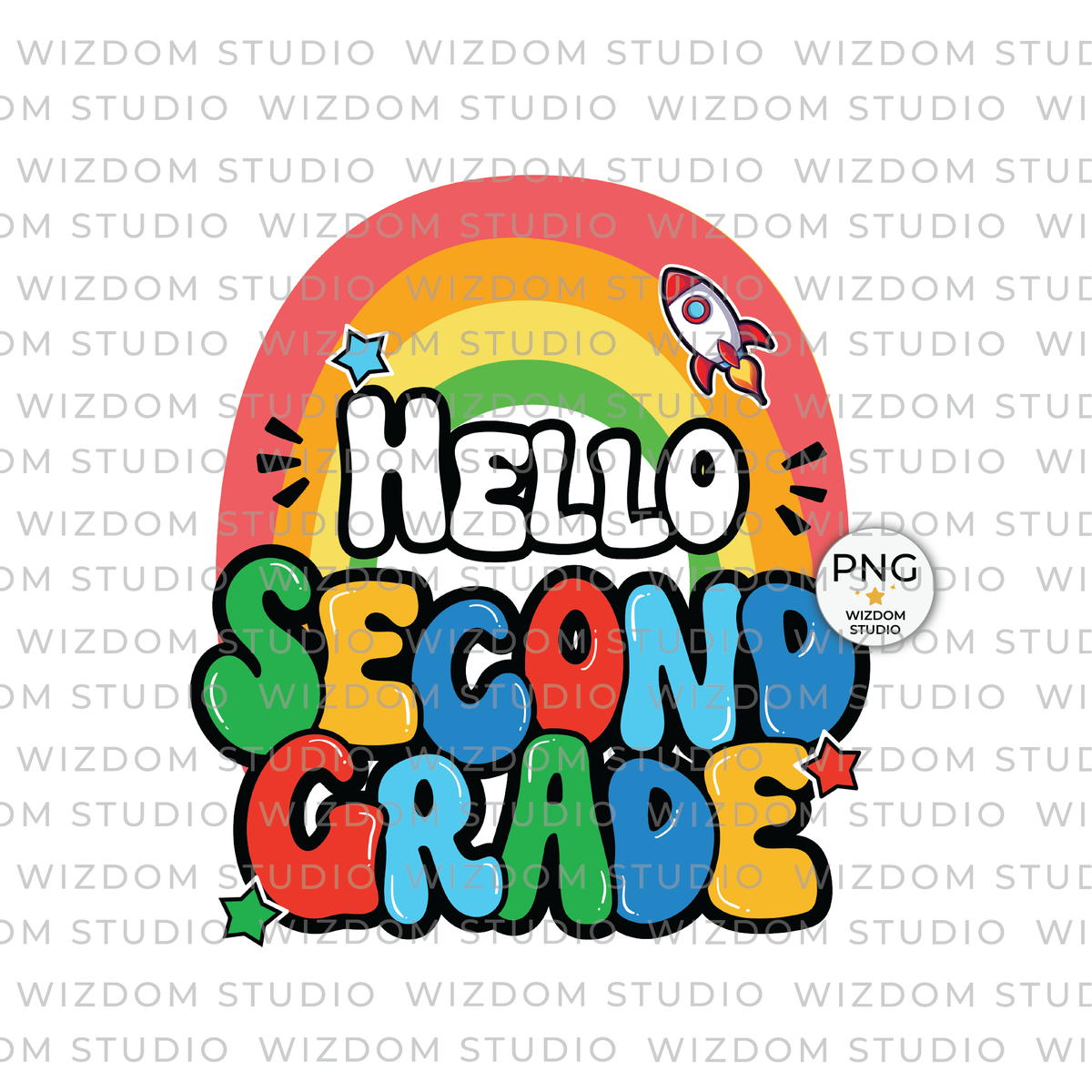 Hello Second Grade PNG Image – Wizdom Studio